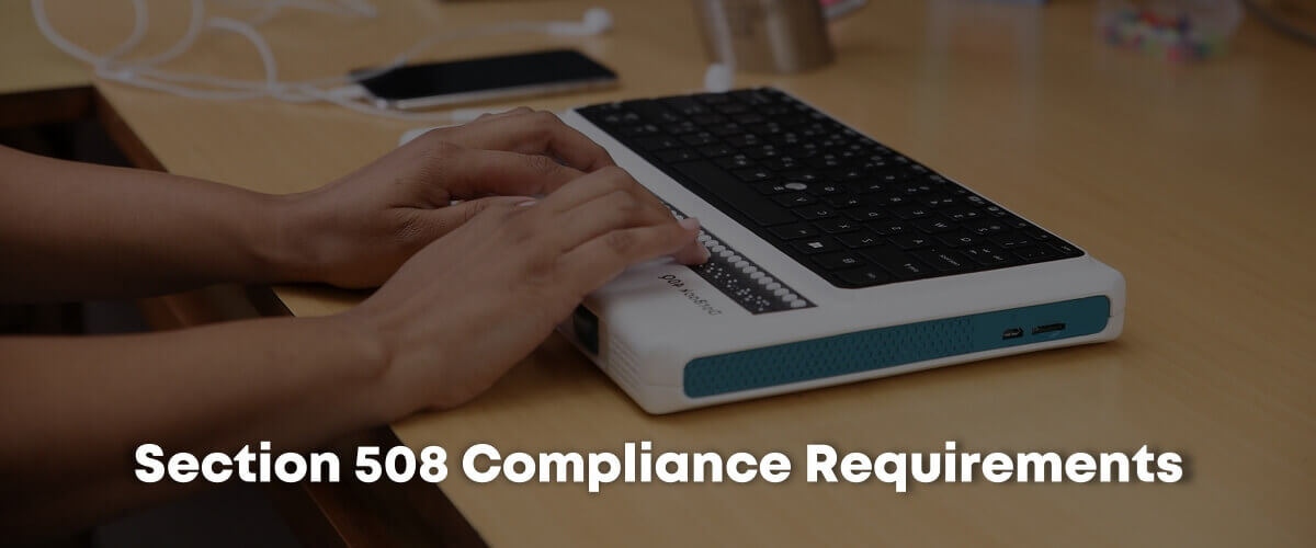 Section 508 Compliance Checklist Requirements ADA Site Compliance